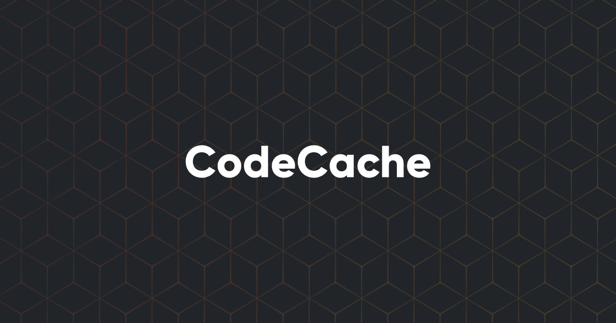 CodeCache | The Lightweight Code Snippet Manager Built for Developers ...